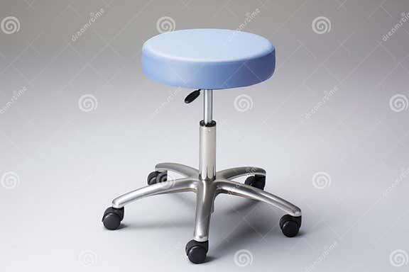 A Physiotherapy Stool with Adjustable Height Stock Photo - Image of ...