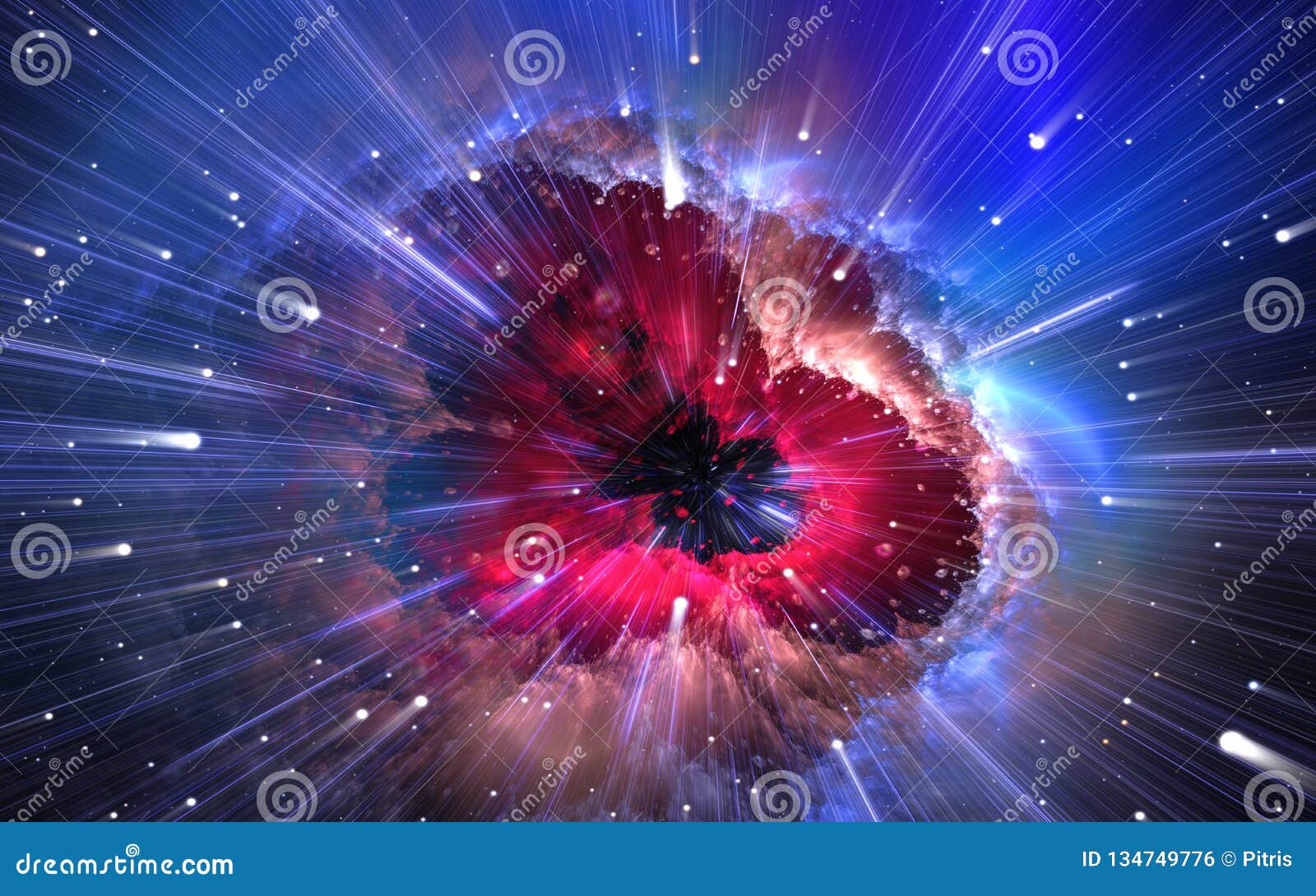 Physique Quantique, Voyage De Quantum De Temps Nanocosmos, Nanoworld ...