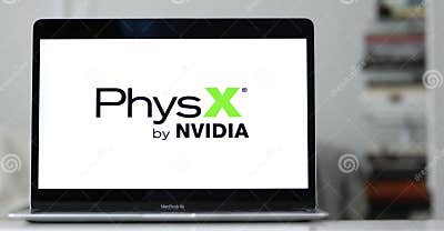 PhysX by Nvidia Logo on Computer Screen Editorial Stock Photo ...