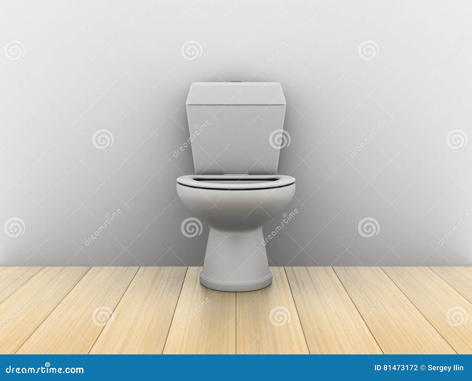 Pièce Avec Le Cabinet D'aisance Illustration Stock - Illustration du ...