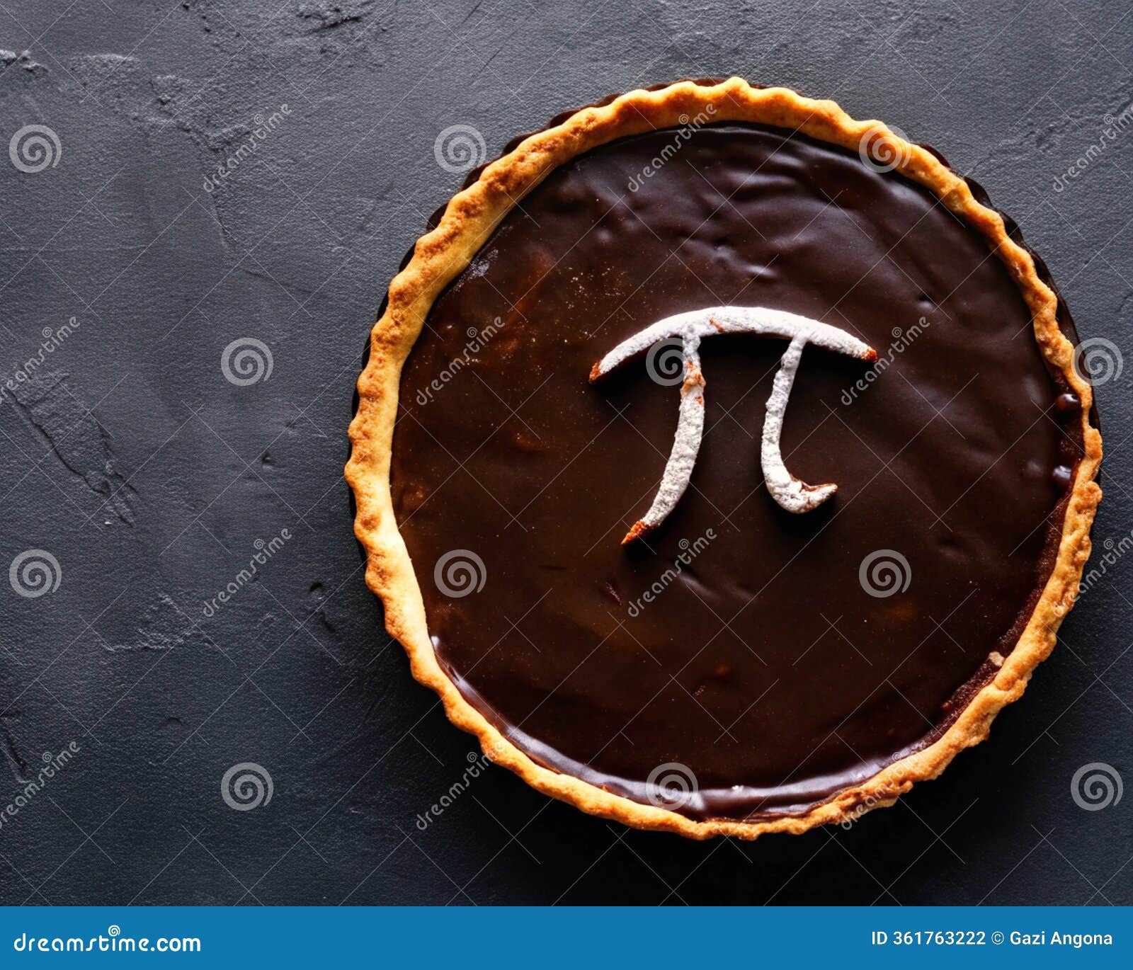 Pi Day. Generative AI stock illustration. Illustration of america ...