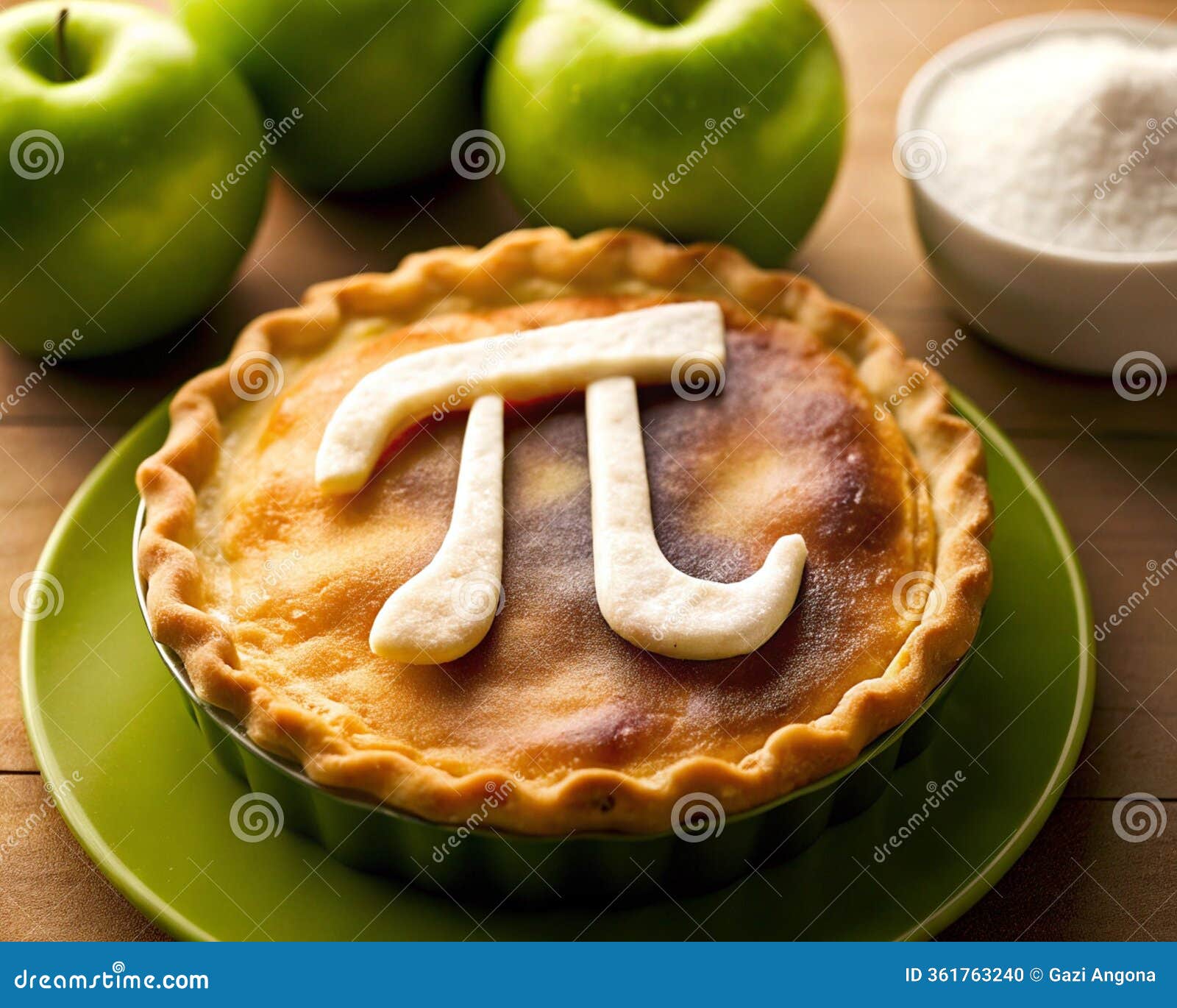 Pi Day. Generative AI stock illustration. Illustration of mathematical ...