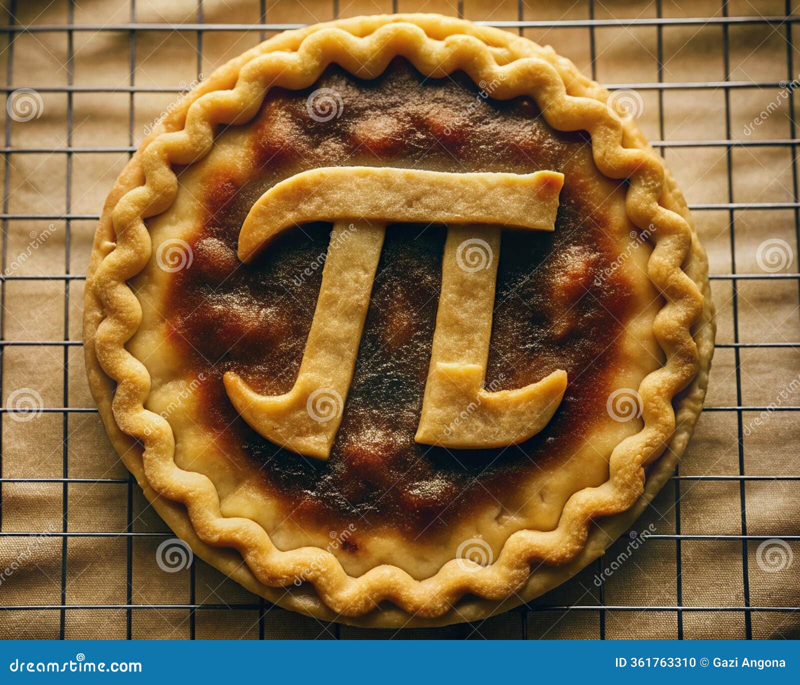 Pi Day. Generative AI stock illustration. Illustration of party - 361763310