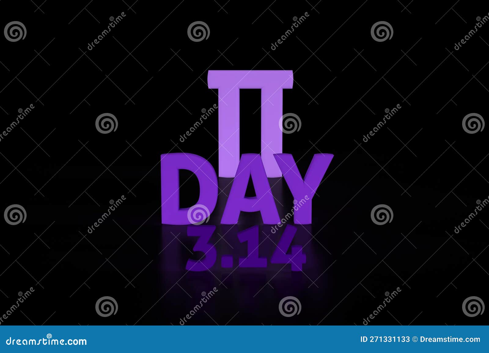 The Pi Day Number 314 for Math Abstract for Education Background or ...