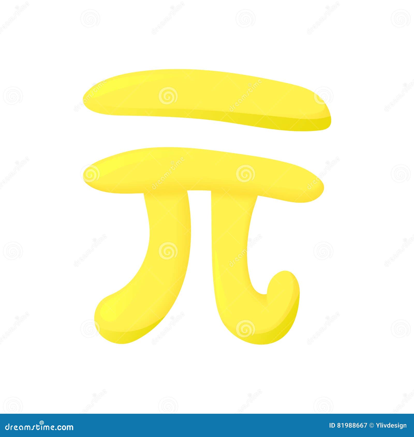 PI Sign Icon, Cartoon Style Stock Vector - Illustration of graphic ...
