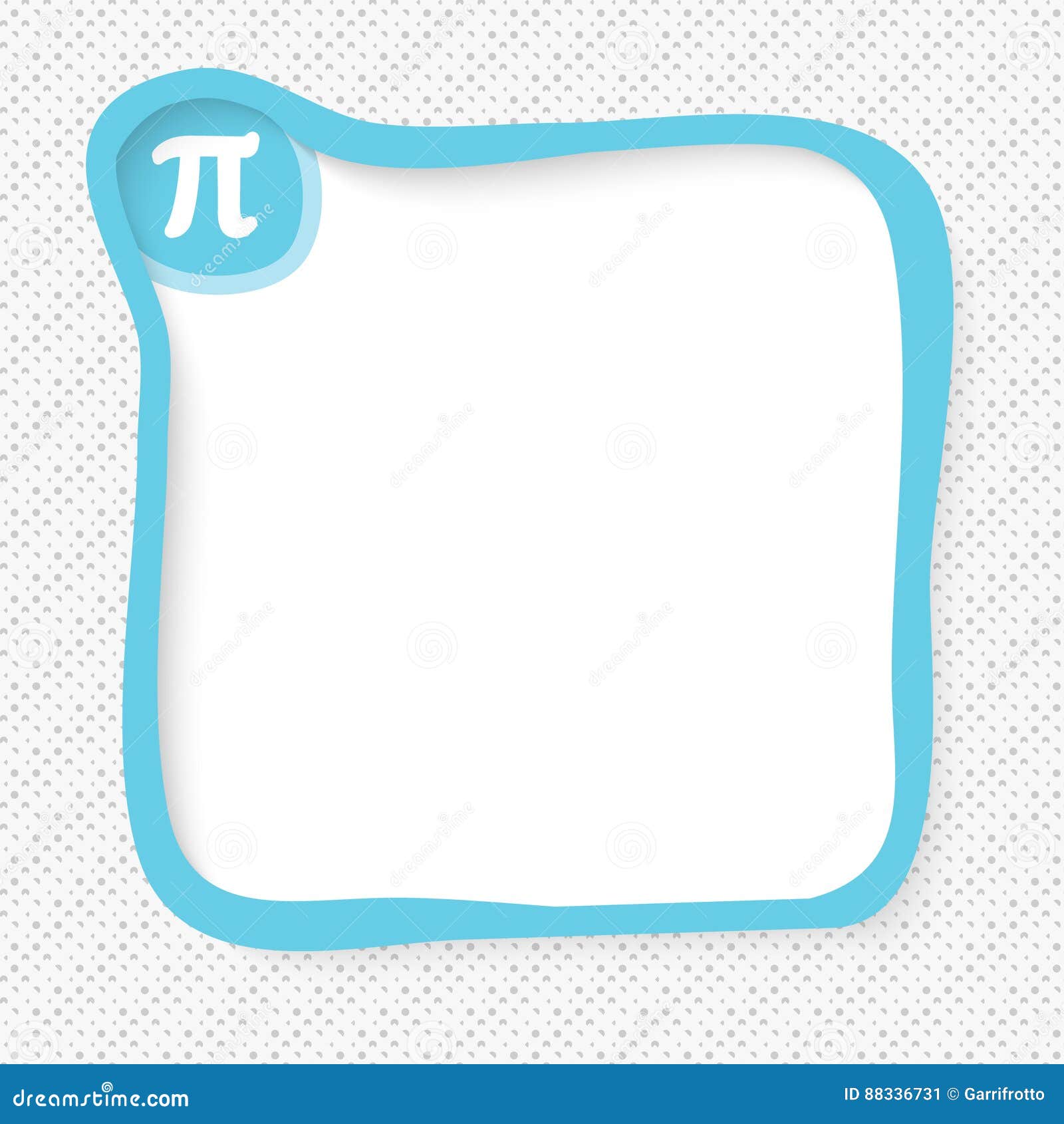 Pi symbol stock illustration. Illustration of mark, school - 88336731