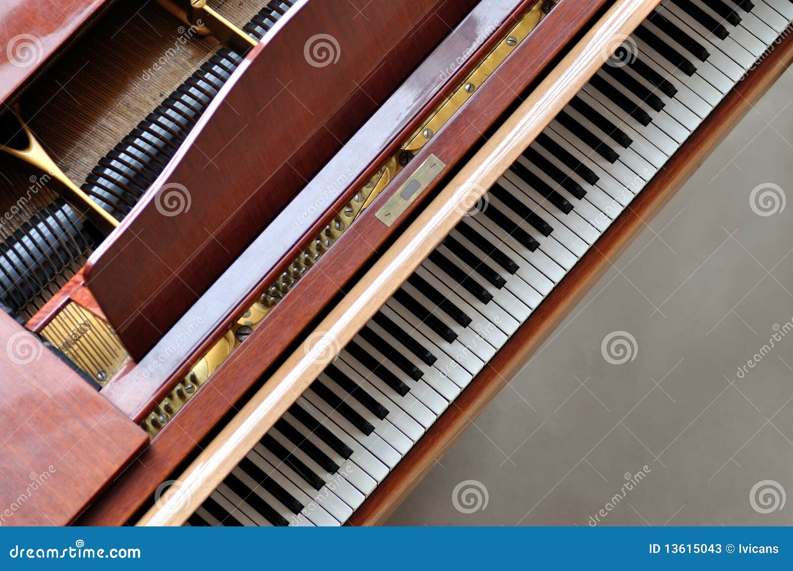 Piano stock image. Image of classical, education, ivory - 13615043