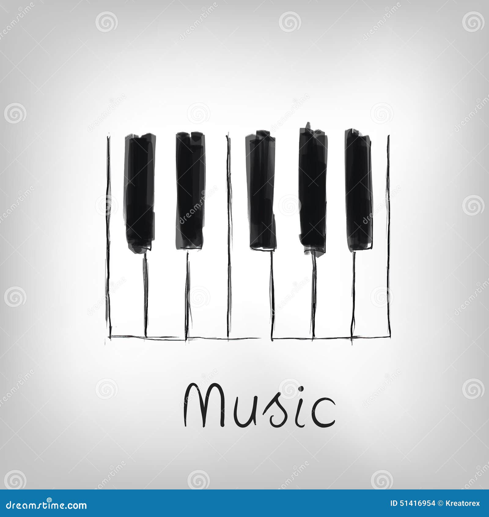 Piano Keyboard Art