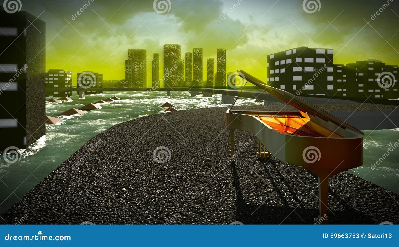 Piano Come Simbolo Della Sfida Illustrazione di Stock - Illustrazione ...