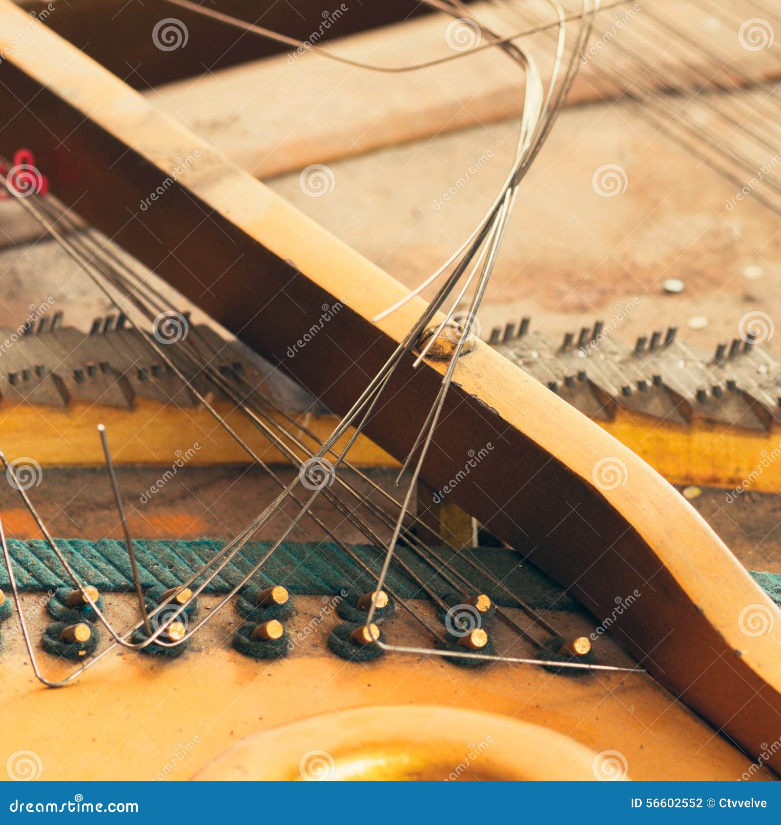 Piano disassemble stock photo. Image of dust, music, shallow - 56602552