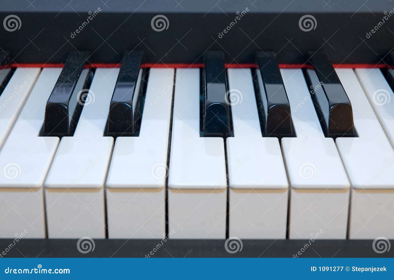 Piano fingerboard stock image. Image of instrument, piano - 1091277