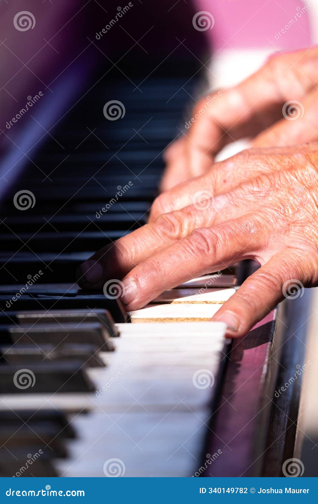 Piano Fingers stock photo. Image of keyboard, instrument - 340149782