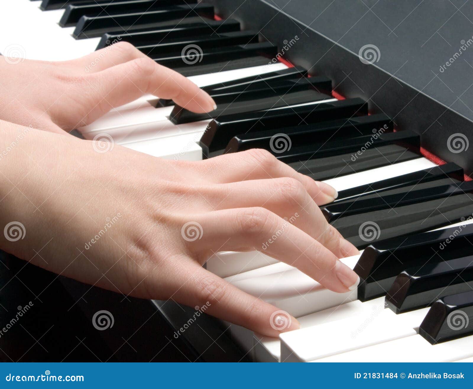 Piano and hands stock photo. Image of player, child, piano - 21831484