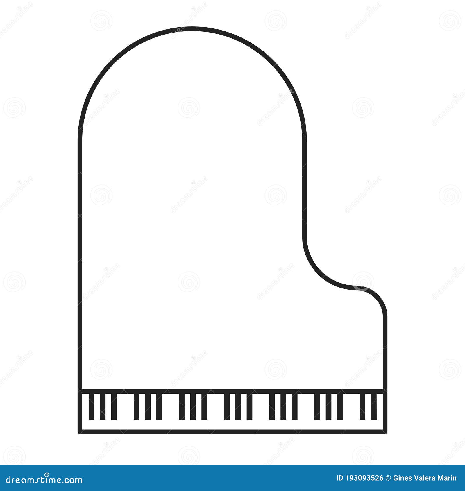 Piano Icon Vector. Piano Illustration Sign. Music Symbol. Solfeggio ...