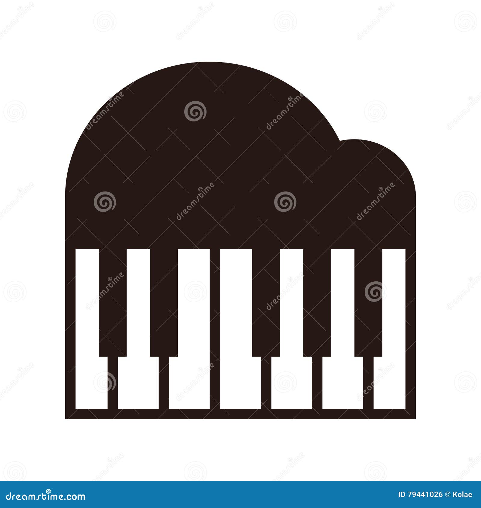 Piano Icon Vector. Piano Illustration Sign. Music Symbol. Solfeggio ...