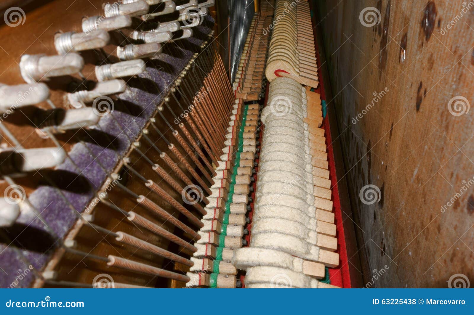 Piano inside instrument stock photo. Image of music, closeup - 63225438