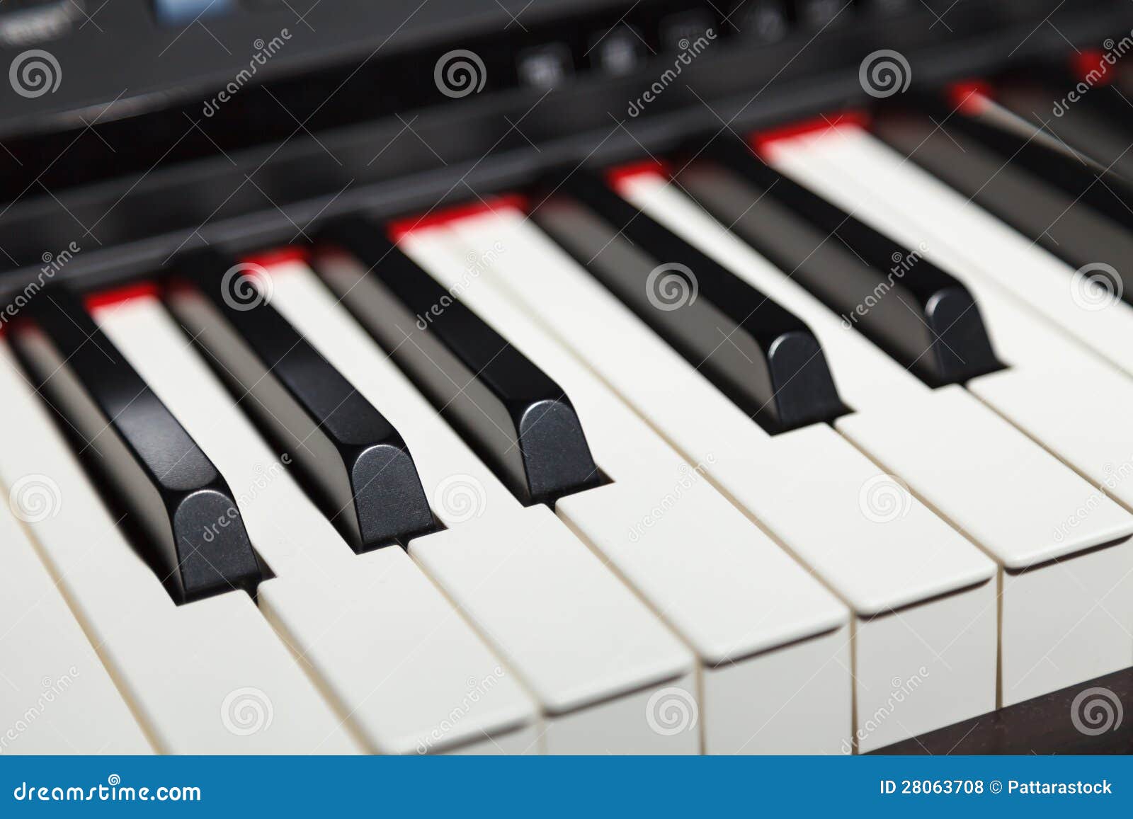 Piano Key stock photo. Image of theatrical, studio, popular - 28063708