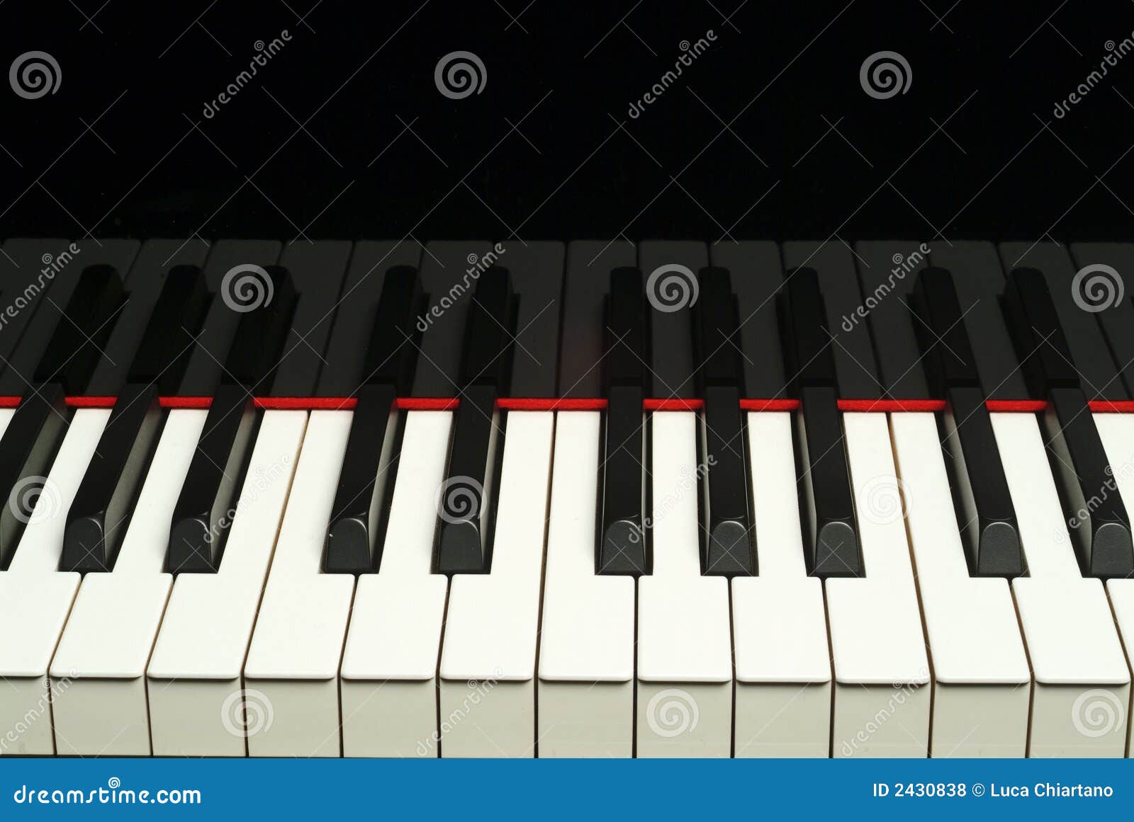 Piano Keyboard. Vertical Closeup Composition Royalty-Free Stock Image ...
