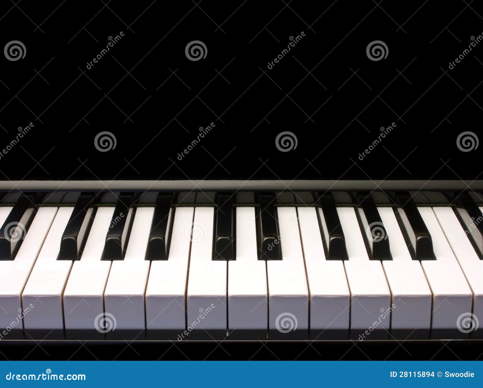 Piano keyboard stock photo. Image of pitch, instrument - 28115894