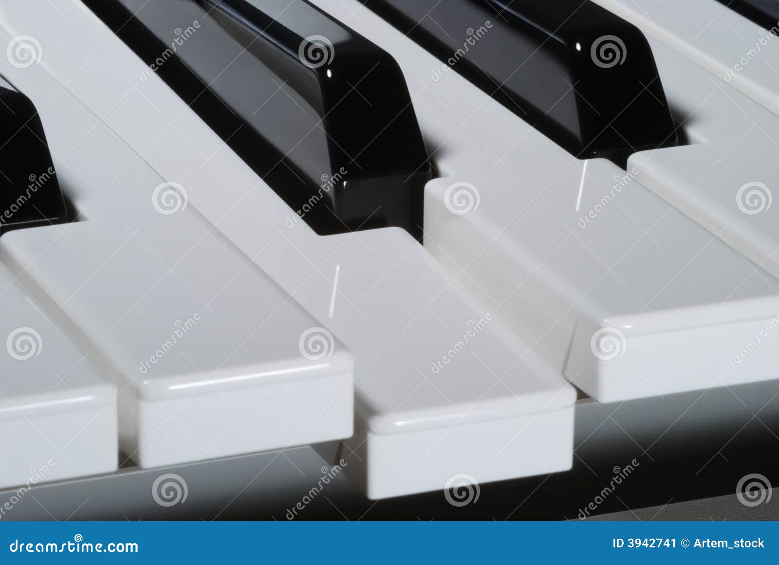 Piano keyboard stock image. Image of melody, lustrous - 3942741