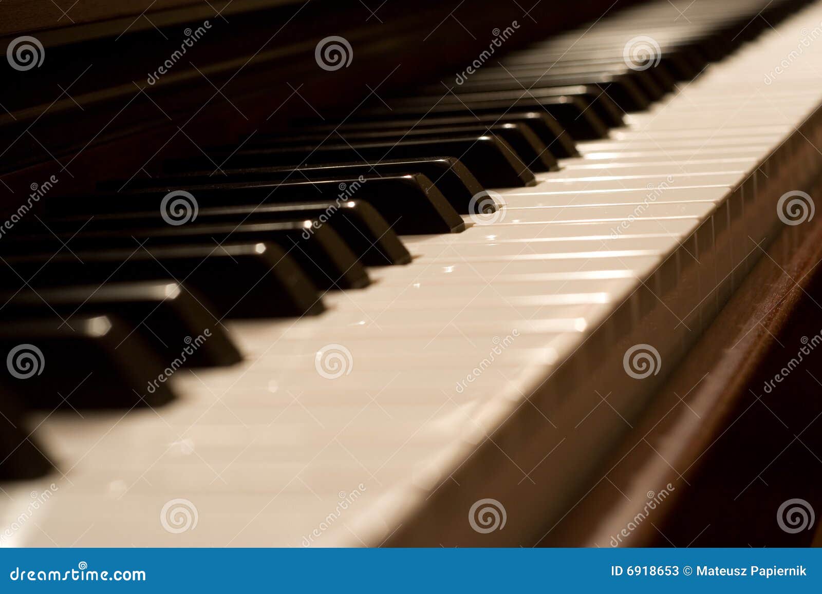 Piano keyboard stock image. Image of chord, classical - 6918653