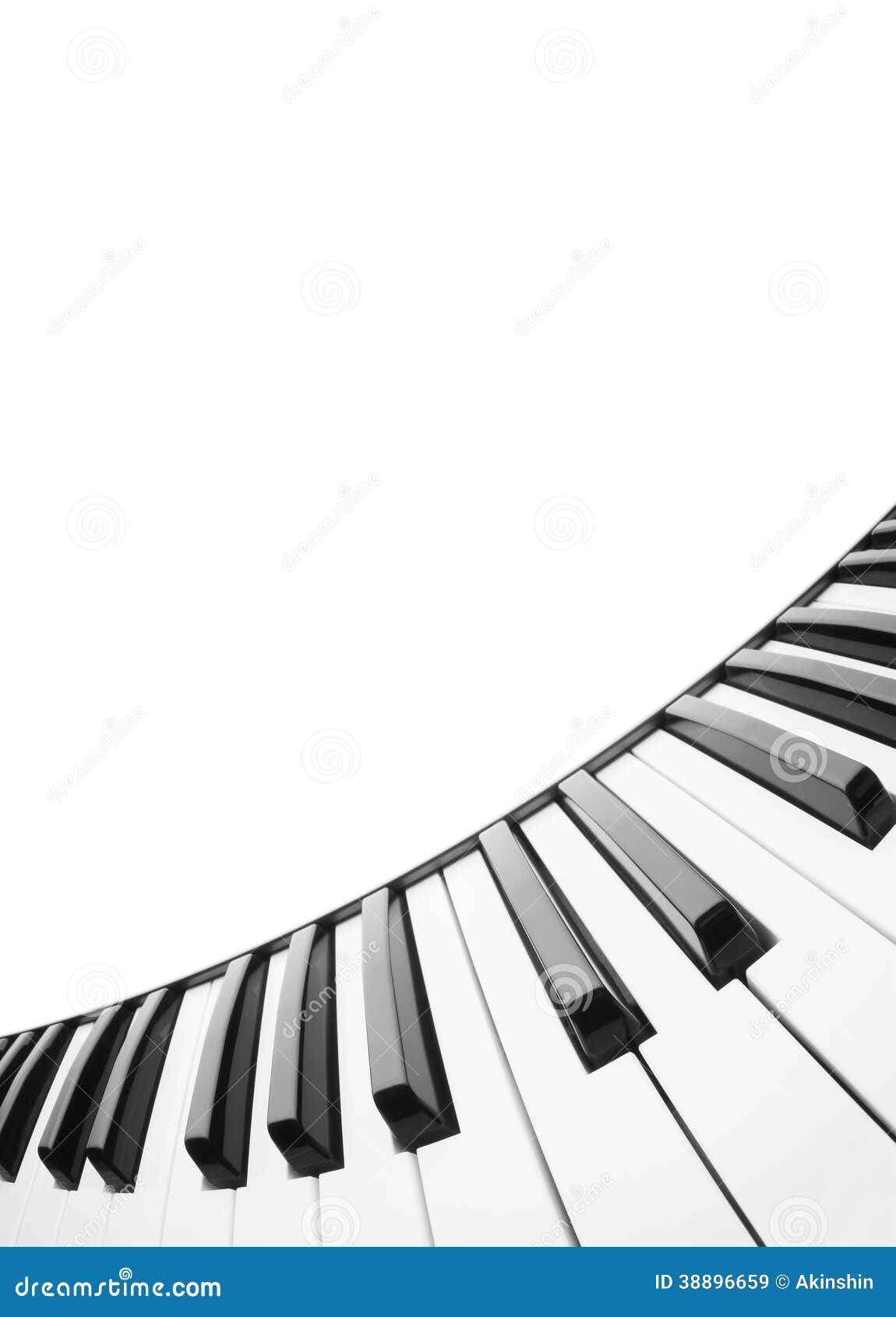 Piano Keys Abstract