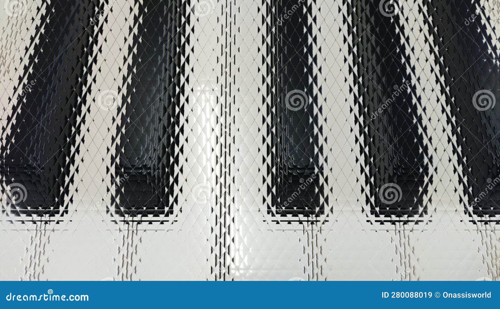 Piano Keyboard Background Abstract Shapes and Blurs Stock Illustration ...