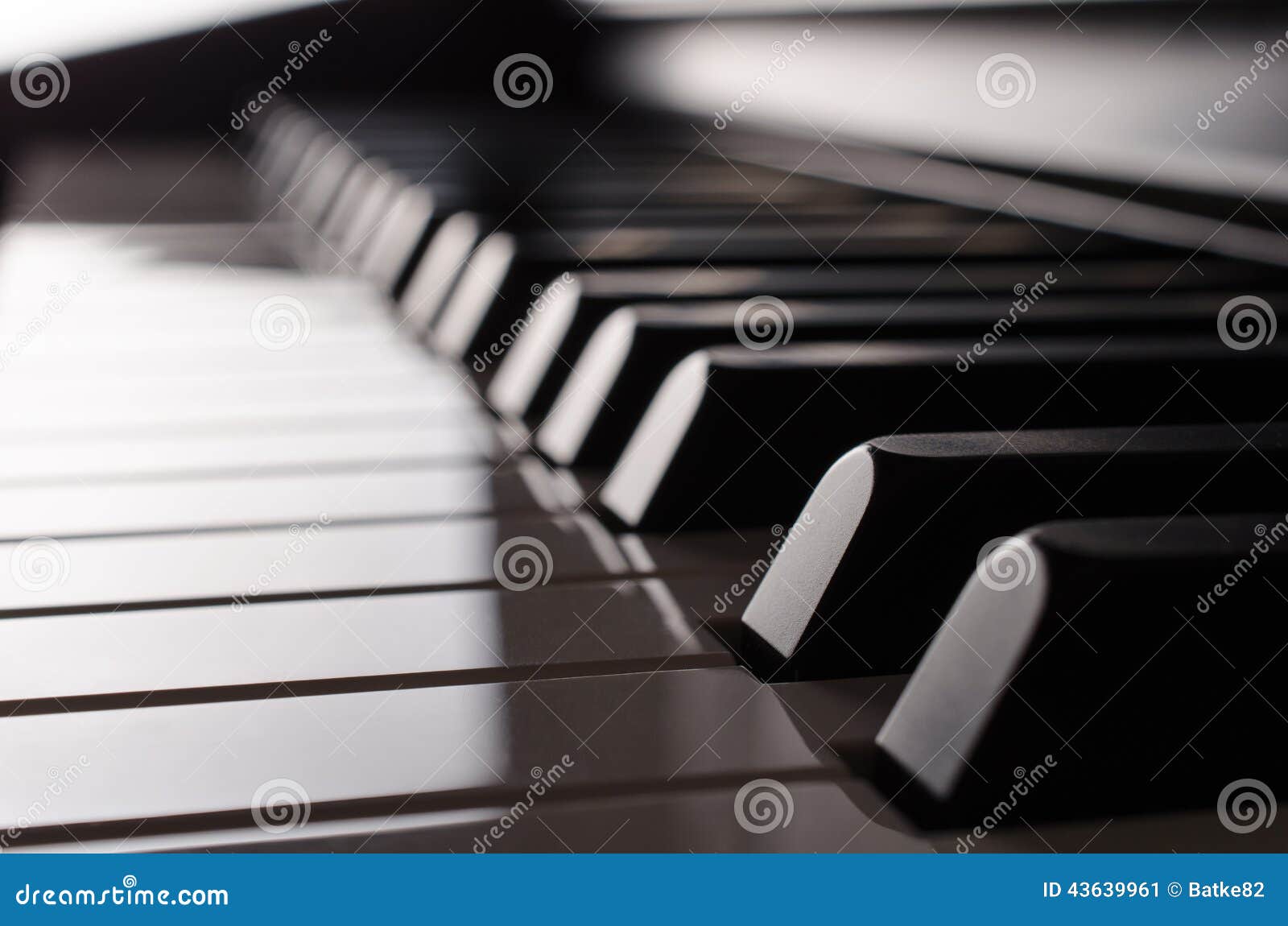 Piano Keyboard Side View - Sepia Stock Image - Image of keyboard, shine ...