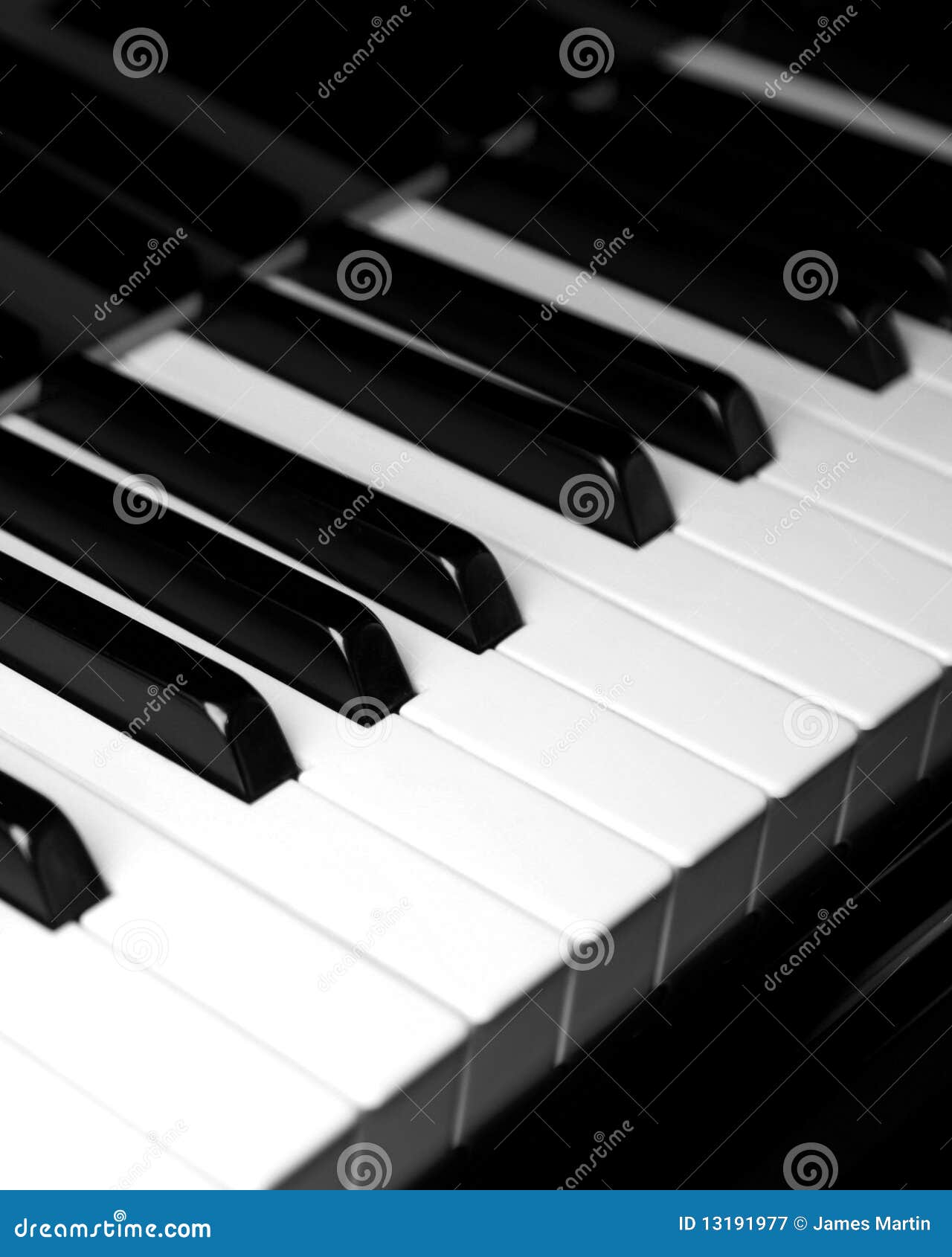 Piano Keys Vertical