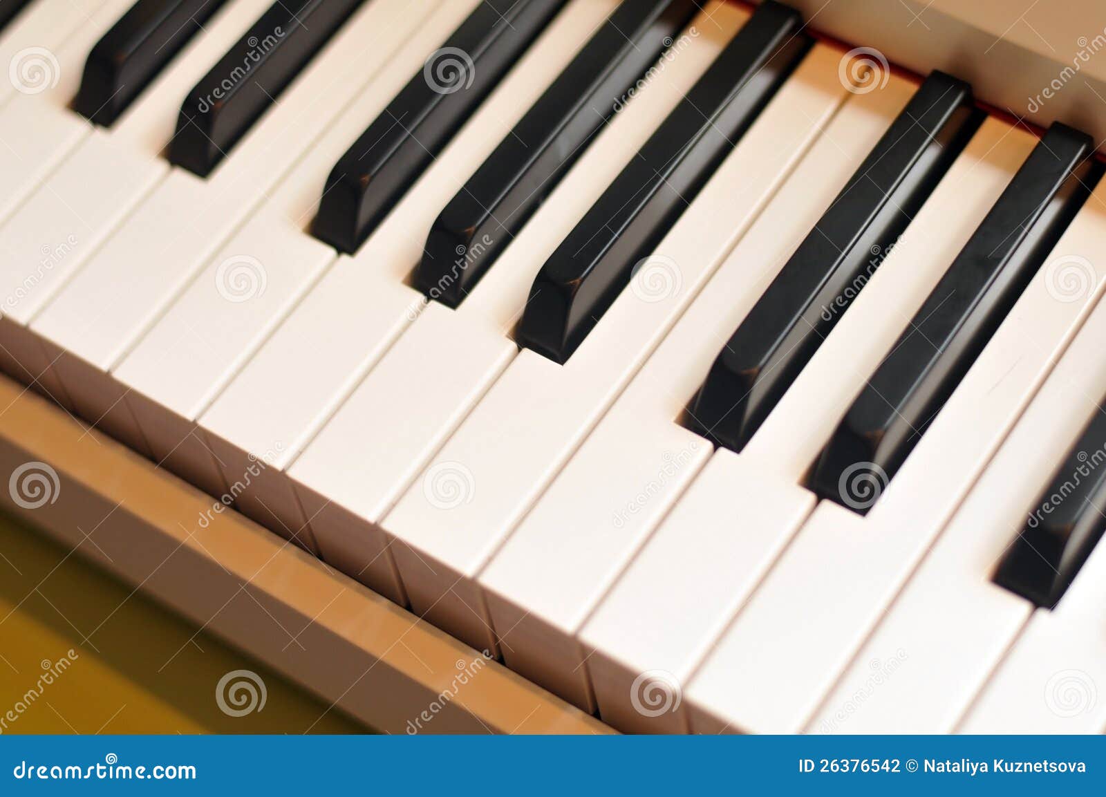Piano keybord stock foto. Image of plan, elektronisch - 26376542