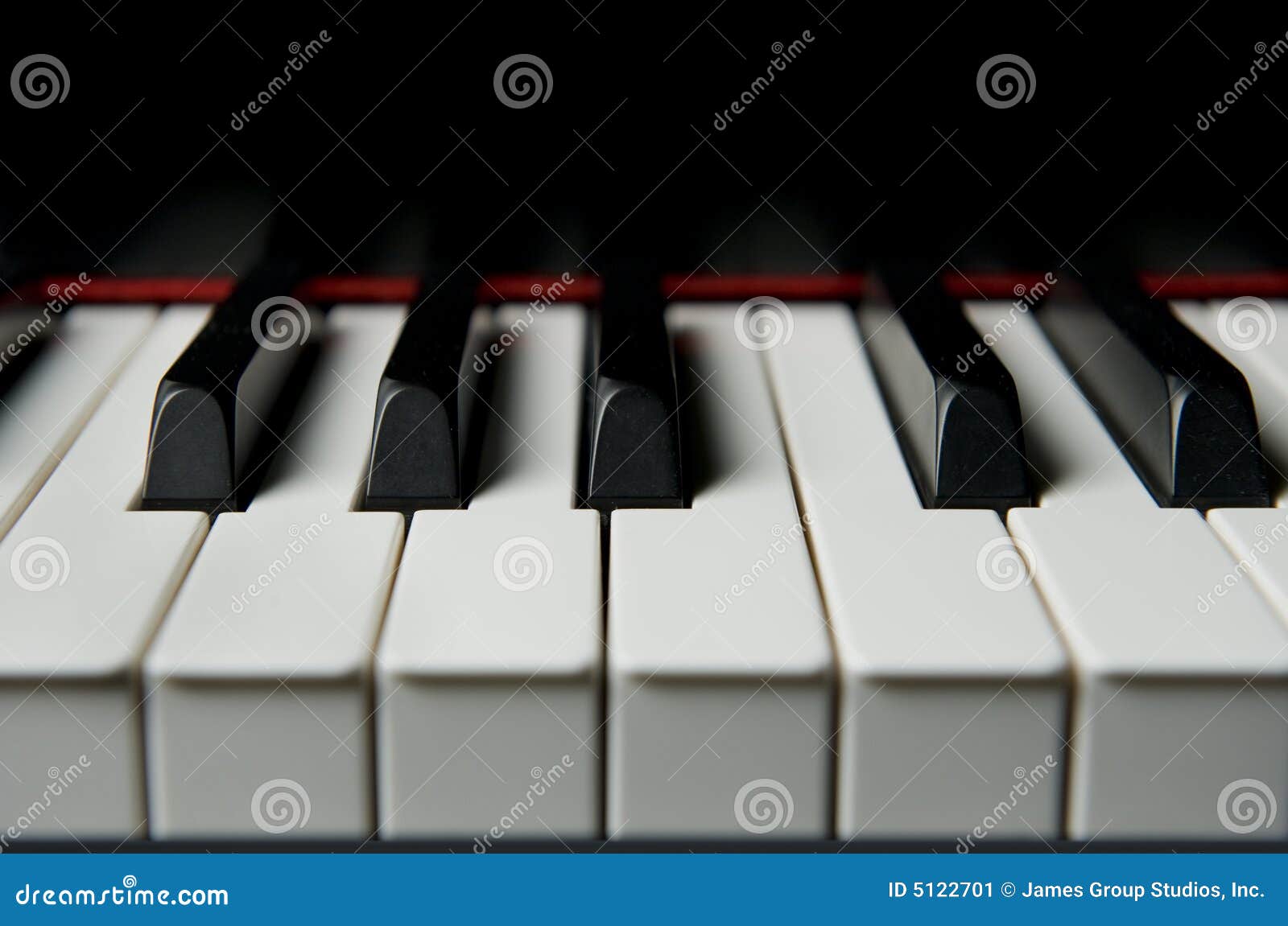 Piano Keyes Close-up stock image. Image of keyboard, close - 5122701