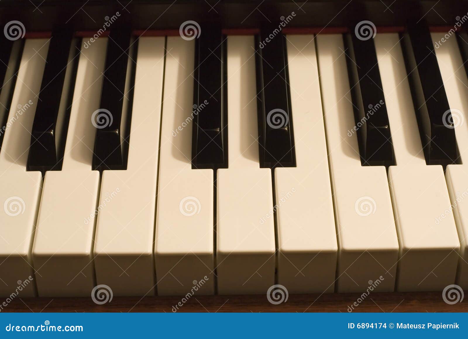 Piano Keys Picture. Image: 6894174