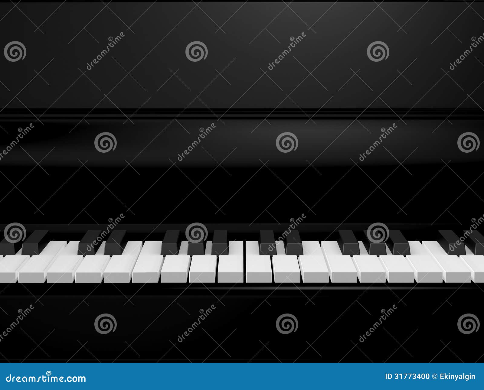 Piano Keys stock illustration. Illustration of player - 31773400