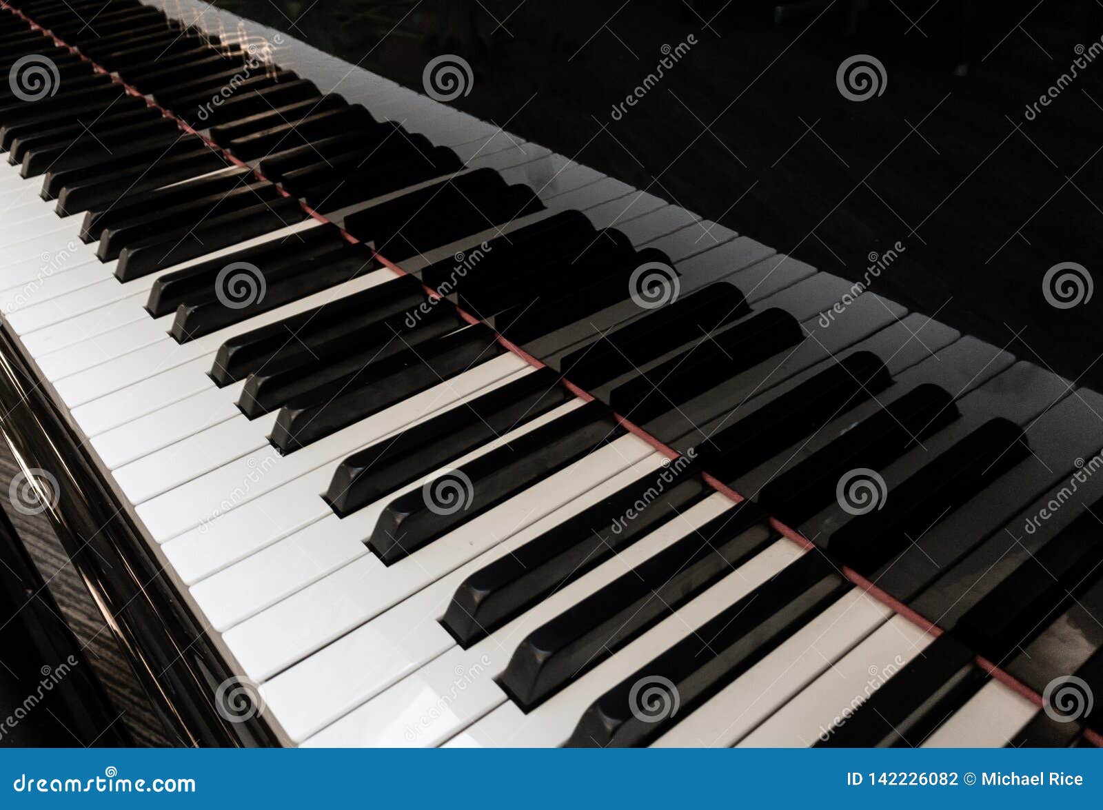 Piano Keys stock photo. Image of black, piano, keys - 142226082