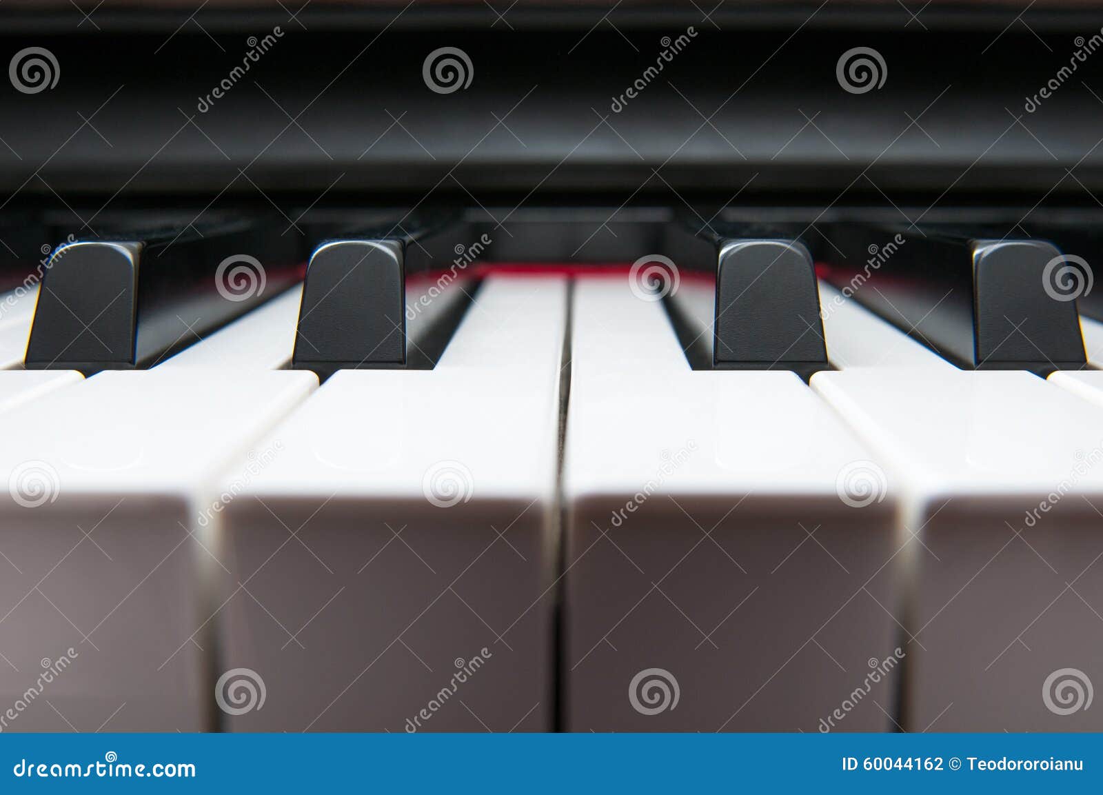 Piano keys close up stock photo. Image of note, upright - 60044162