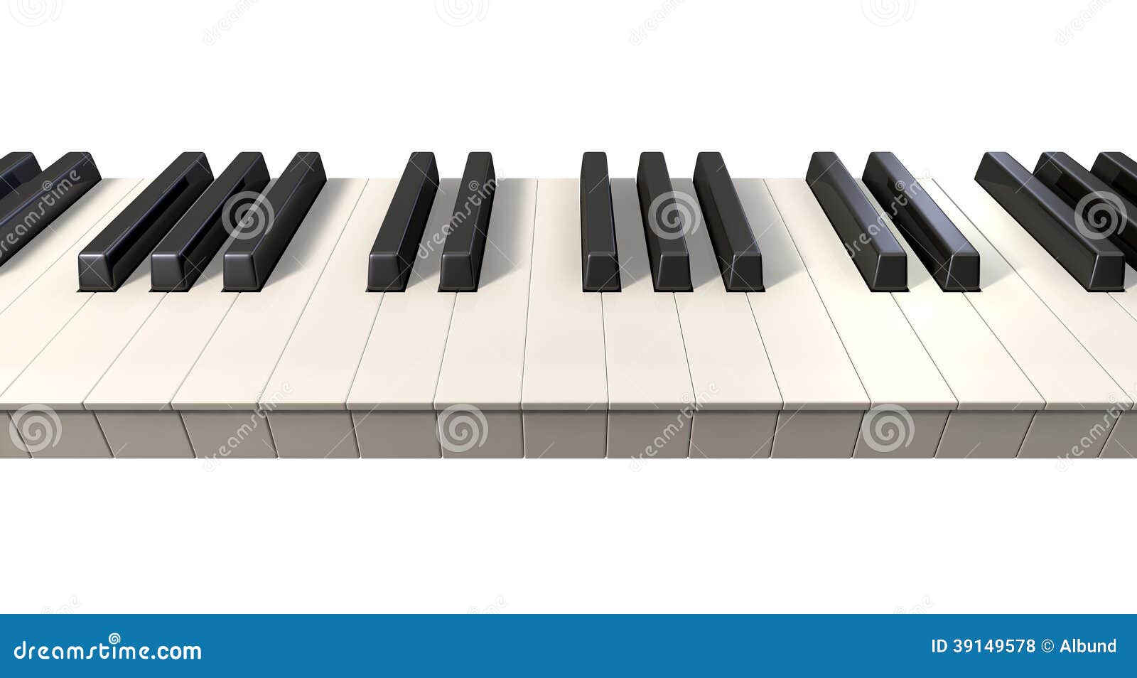Piano Keys Front stock illustration. Illustration of musician - 39149578