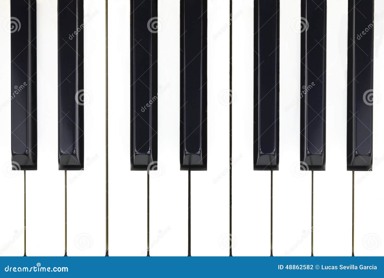 Piano keys stock photo. Image of practice, song, layout - 48862582