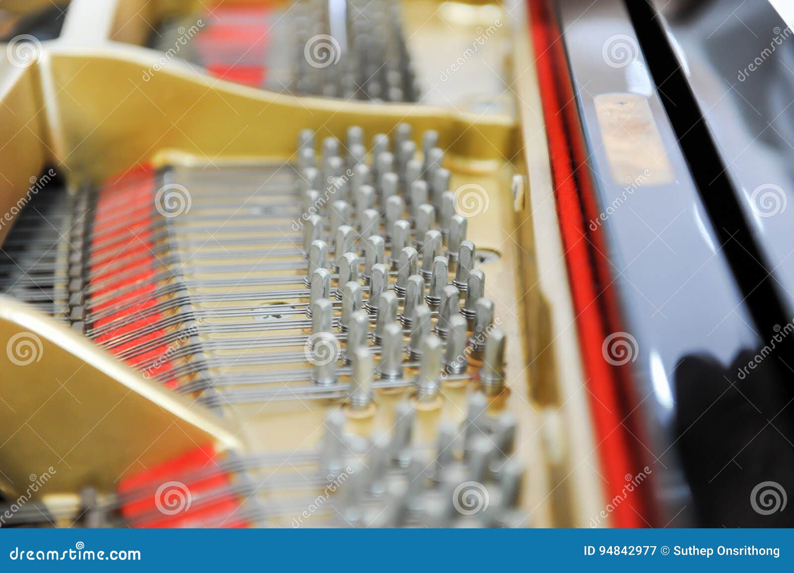 Piano stock image. Image of open, music, detail, keys - 94842977