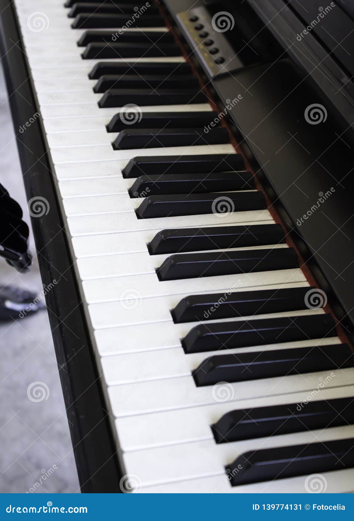 Piano keys music stock image. Image of jazz, instrument - 139774131