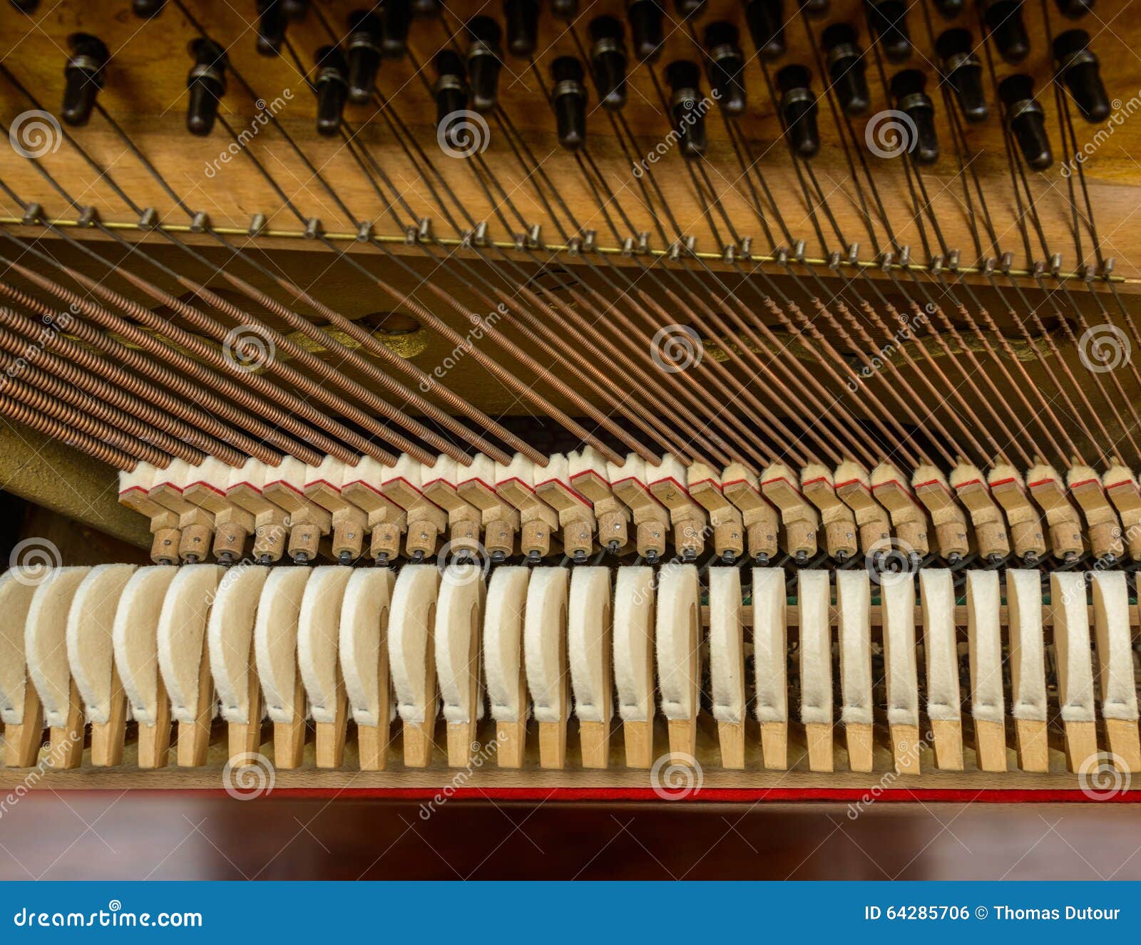 Piano mechanism stock photo. Image of concert, acoustic - 64285706