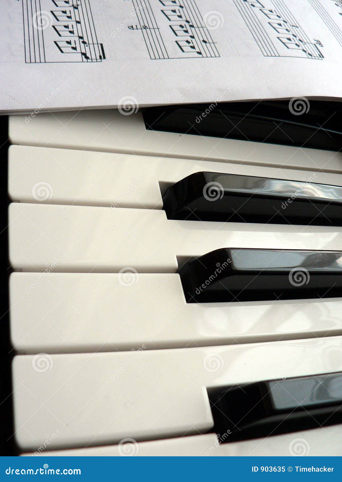 Piano and notes stock image. Image of virtuoso, composer - 903635