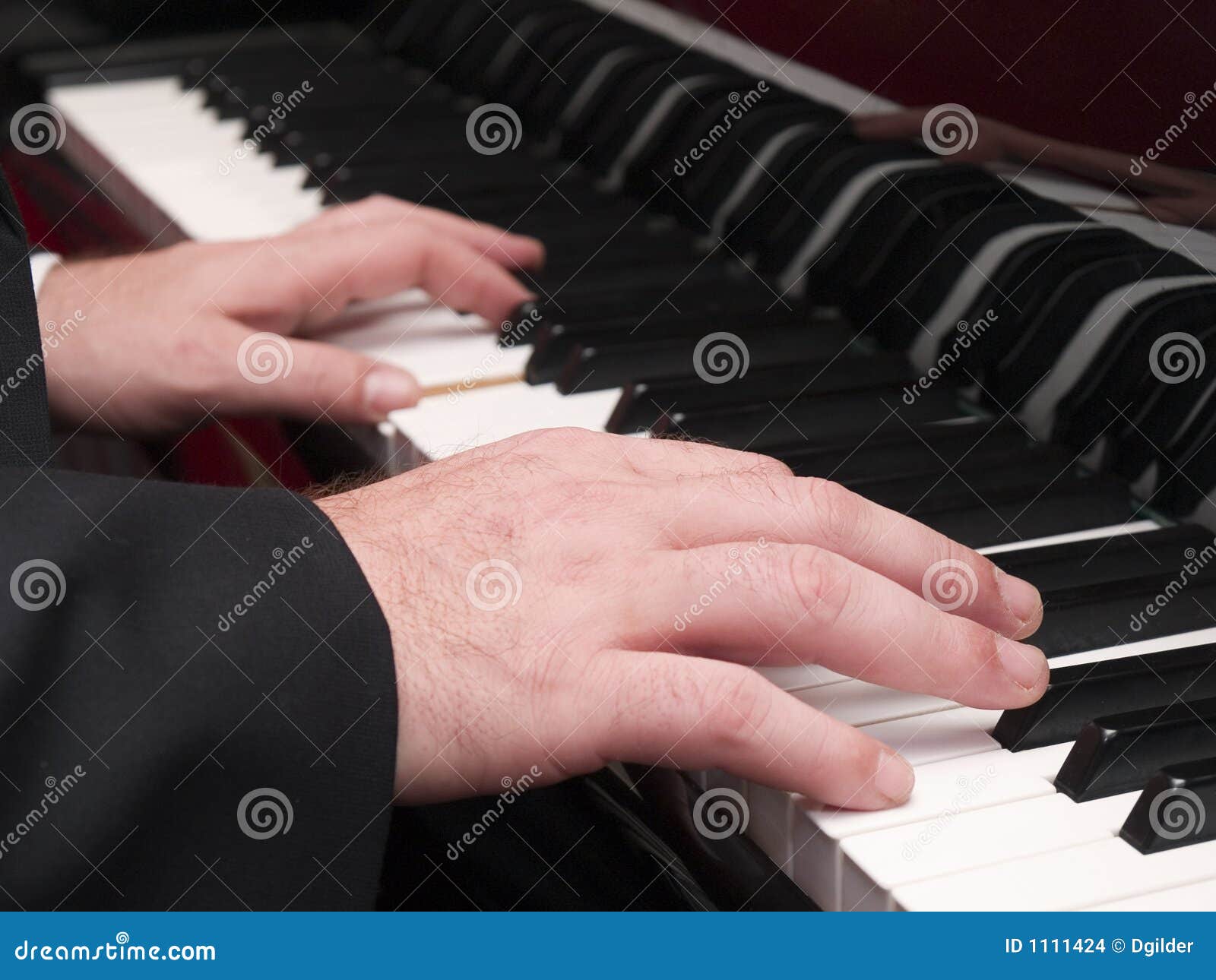 Piano player stock photo. Image of musician, classical - 1111424