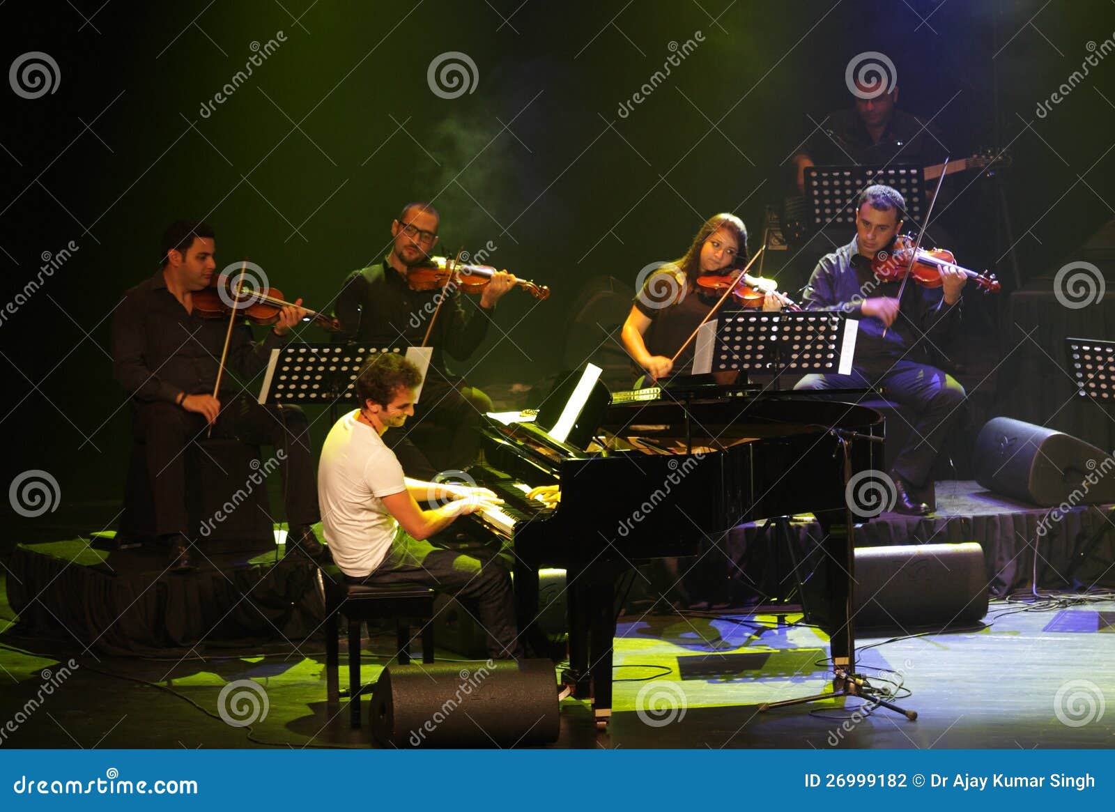 Piano Pop Zade Dirani Performs at Bahrain, 2/10/12 Editorial ...