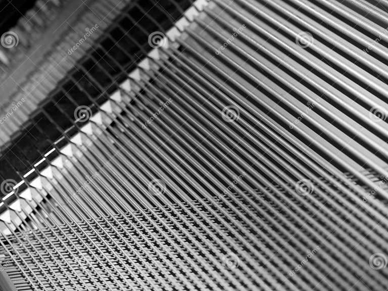 Piano Strings stock photo. Image of harmony, white, harmonics - 1976546