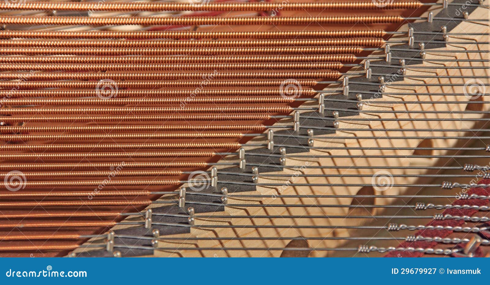 Piano strings stock image. Image of harmony, music, classical - 29679927