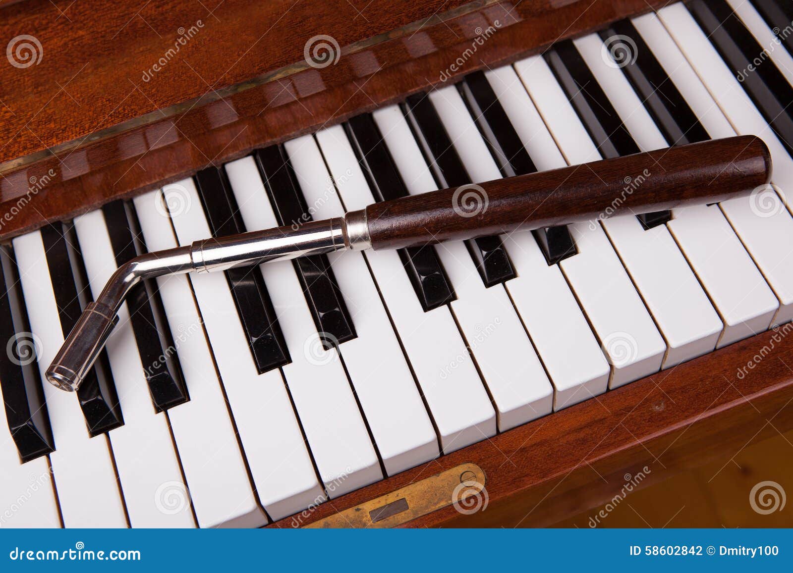 Piano stock photo. Image of mechanical, color, artistic - 58602842