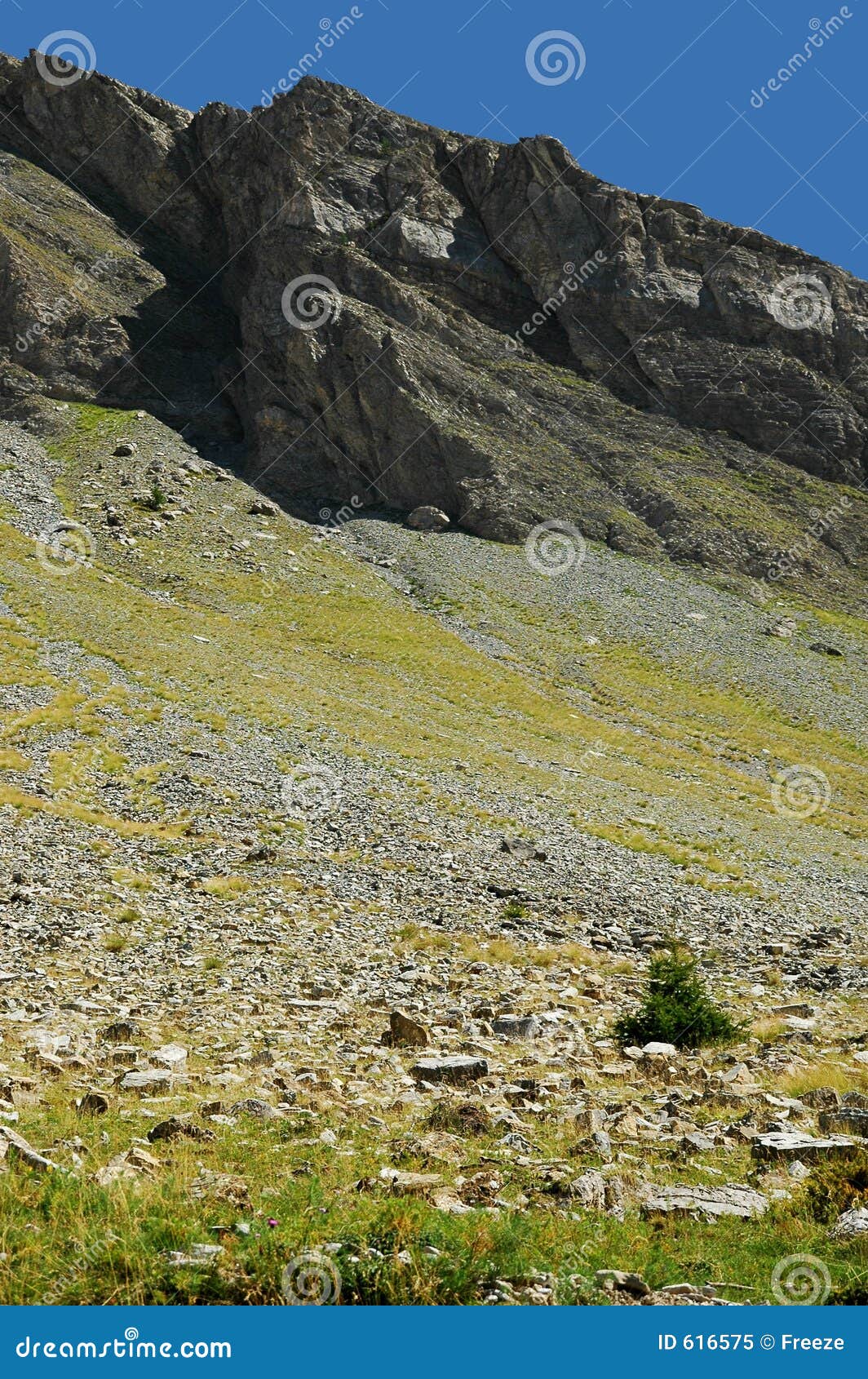 Piarg obraz stock. Obraz złożonej z masa, góry, krajobraz - 616575