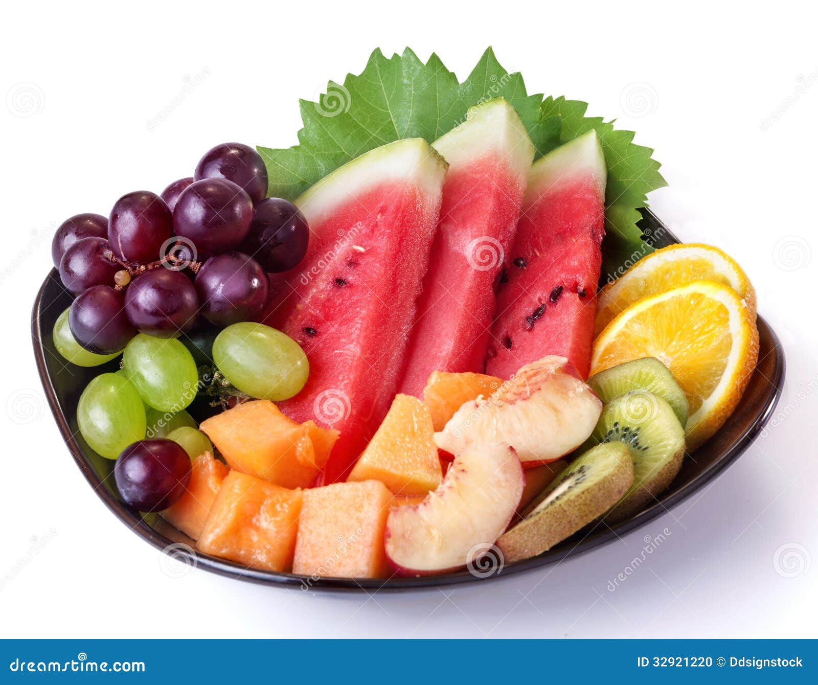 Piatto di frutta fotografia stock. Immagine di rosso - 32921220