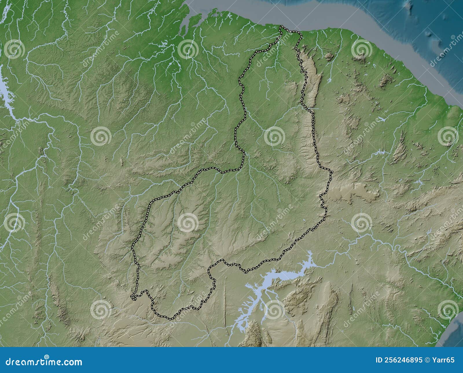 Piaui, Brazil. Wiki. No Legend Stock Illustration - Illustration of ...