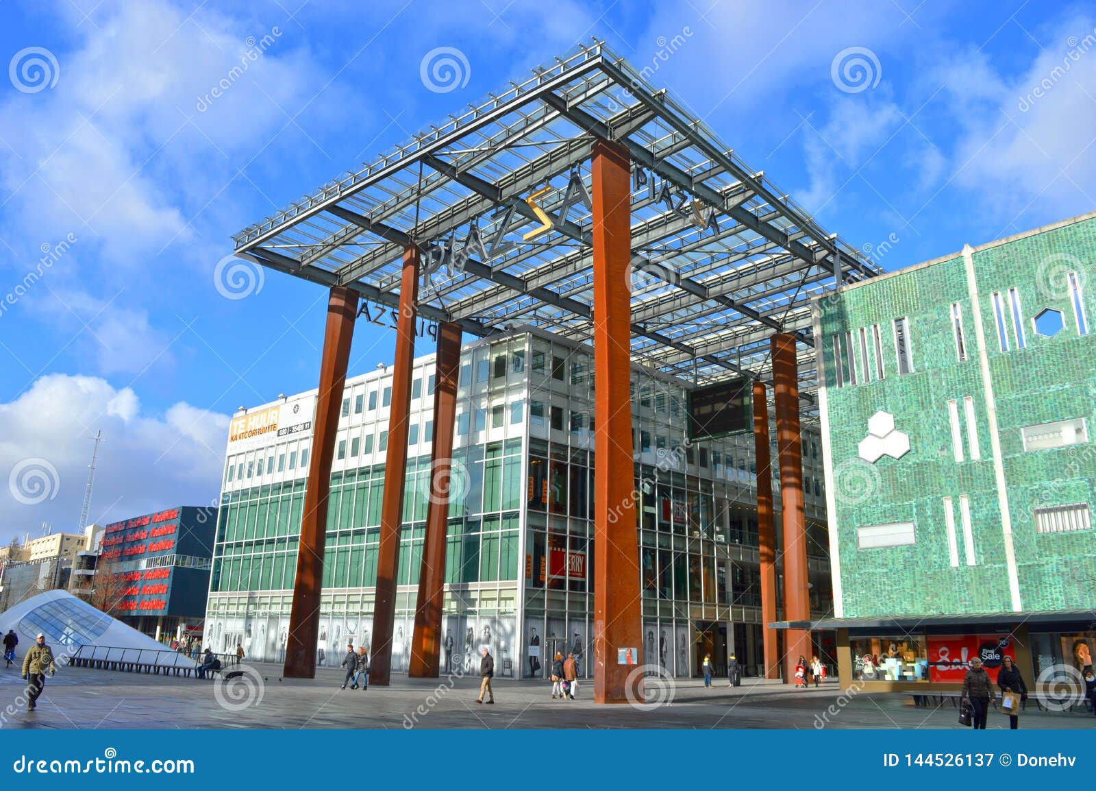 ` Piazza ` Building in Eindhoven, the Netherlands Editorial Photography ...